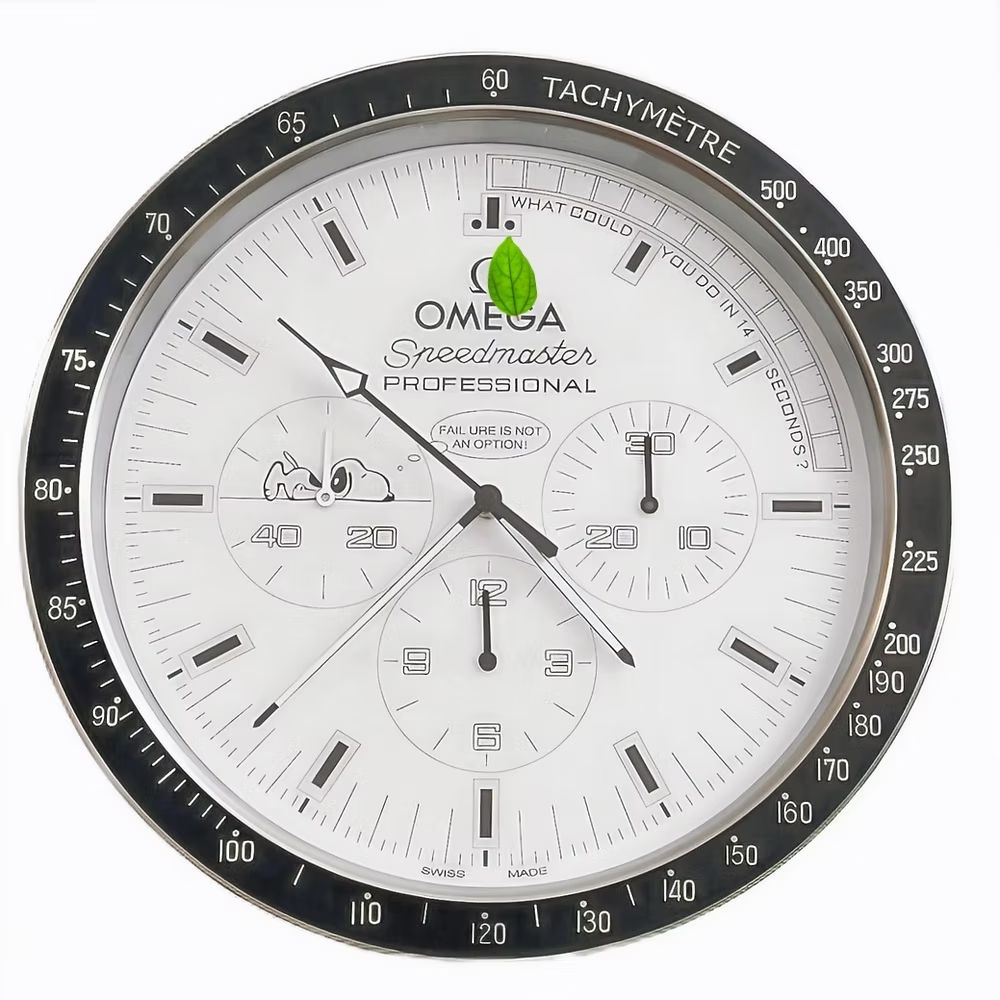 Snoopy Speedmaster Black and White – Sencio Timepieces