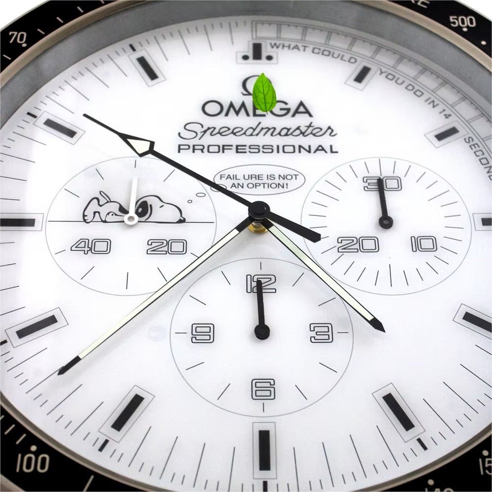 Snoopy Speedmaster Black and White – Sencio Timepieces